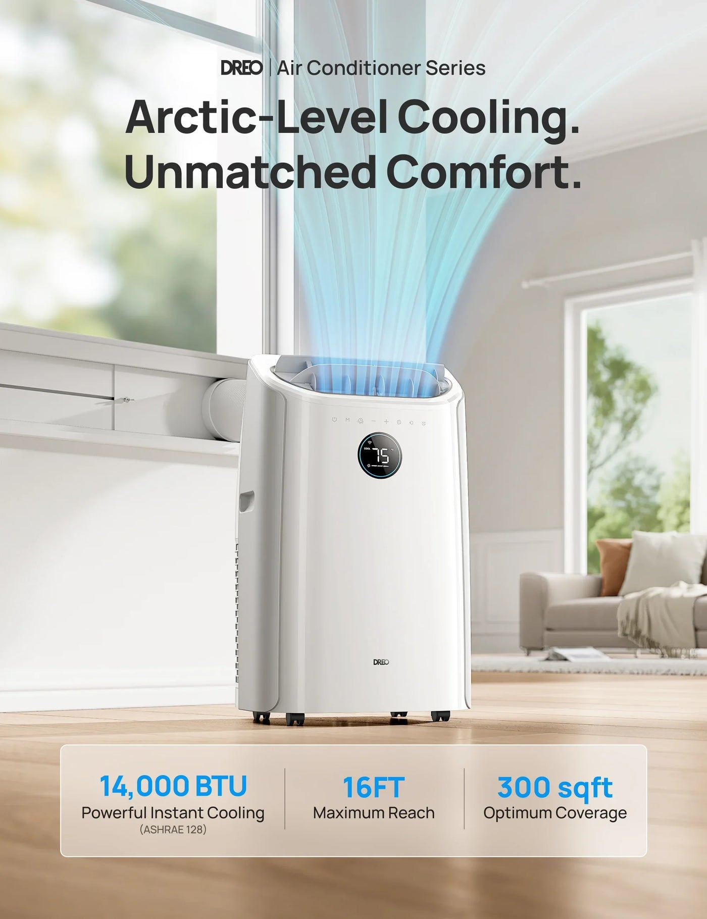 Smart Air Conditioner & Portable AC Units by Dreo: Cooler Air Solutions