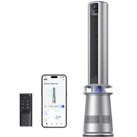 MC710S Air Purifying Tower Fan: Innovative Tower Fan with Built-in Air ...