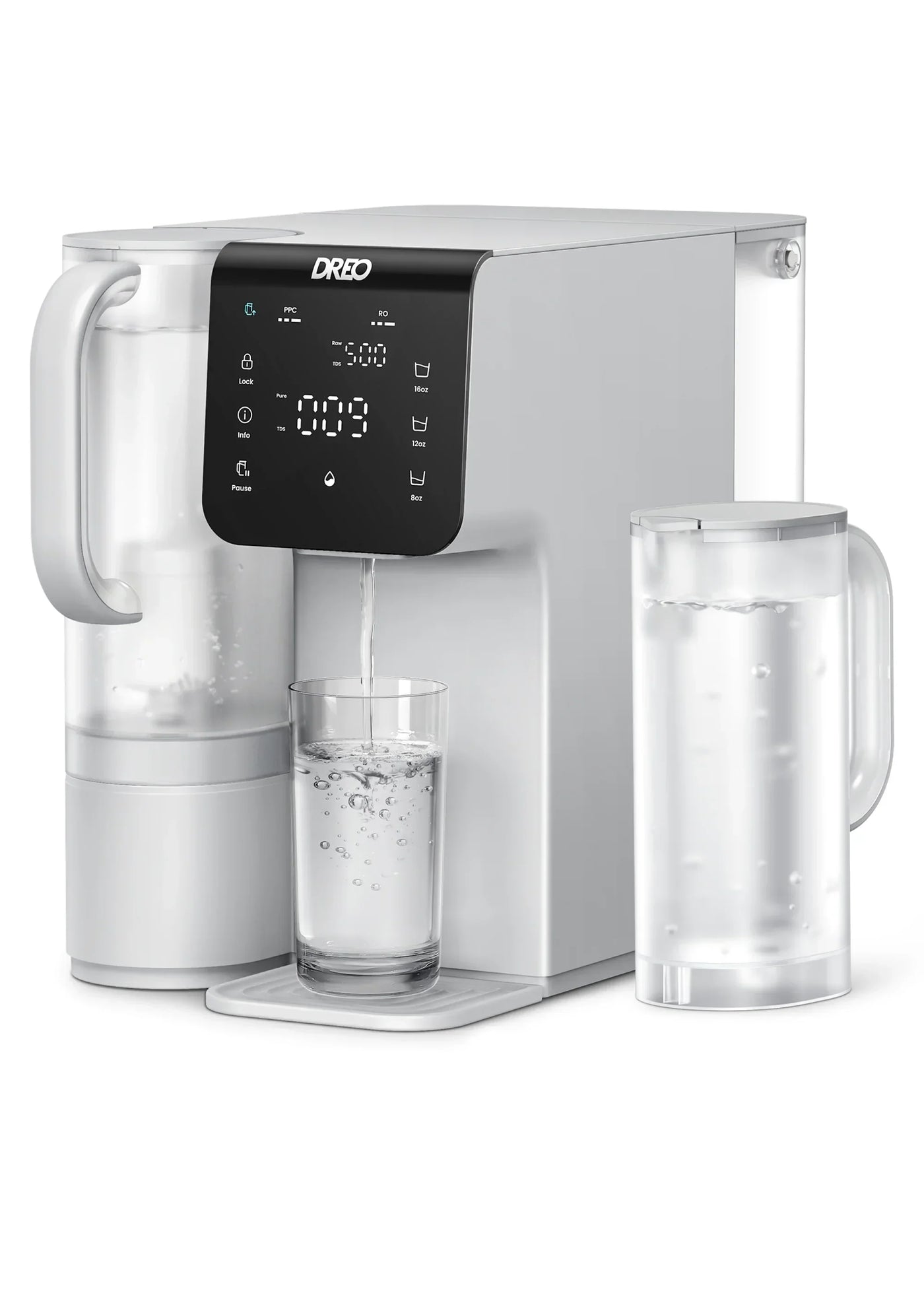 Reverse Osmosis System Water Filter, 7-Layer RO Filtration System
