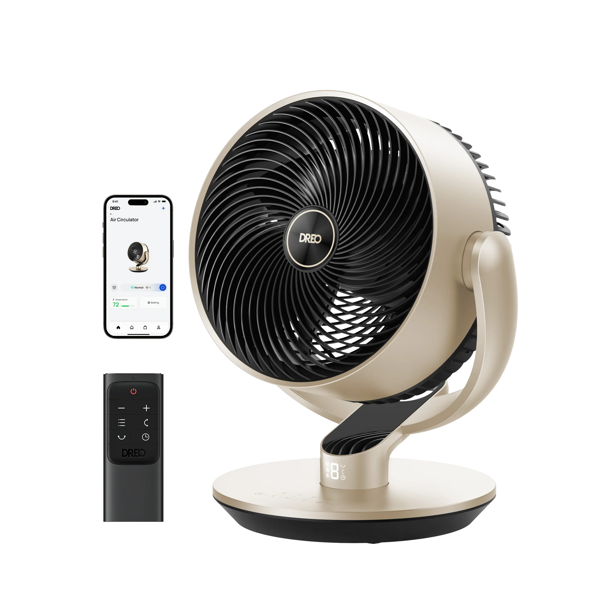 DREOTurboPoly™ Table Fan 714S