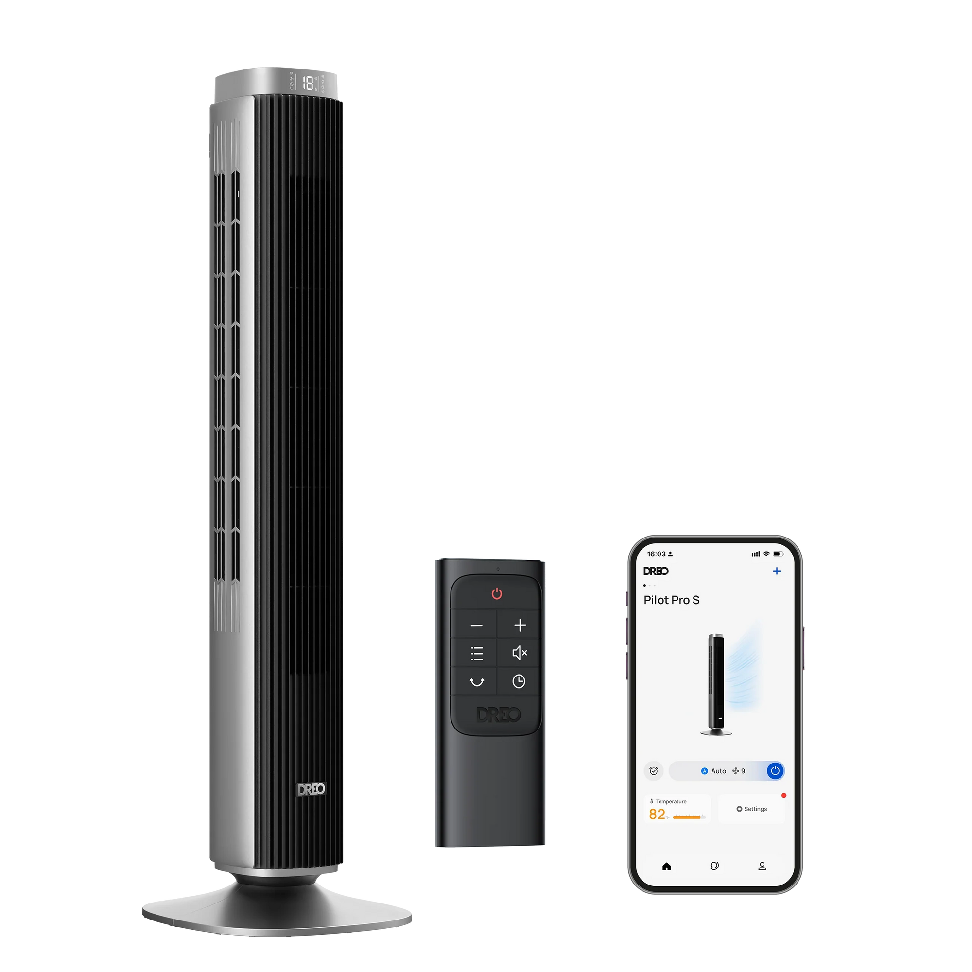 Smart Tower Fan Pilot Pro S