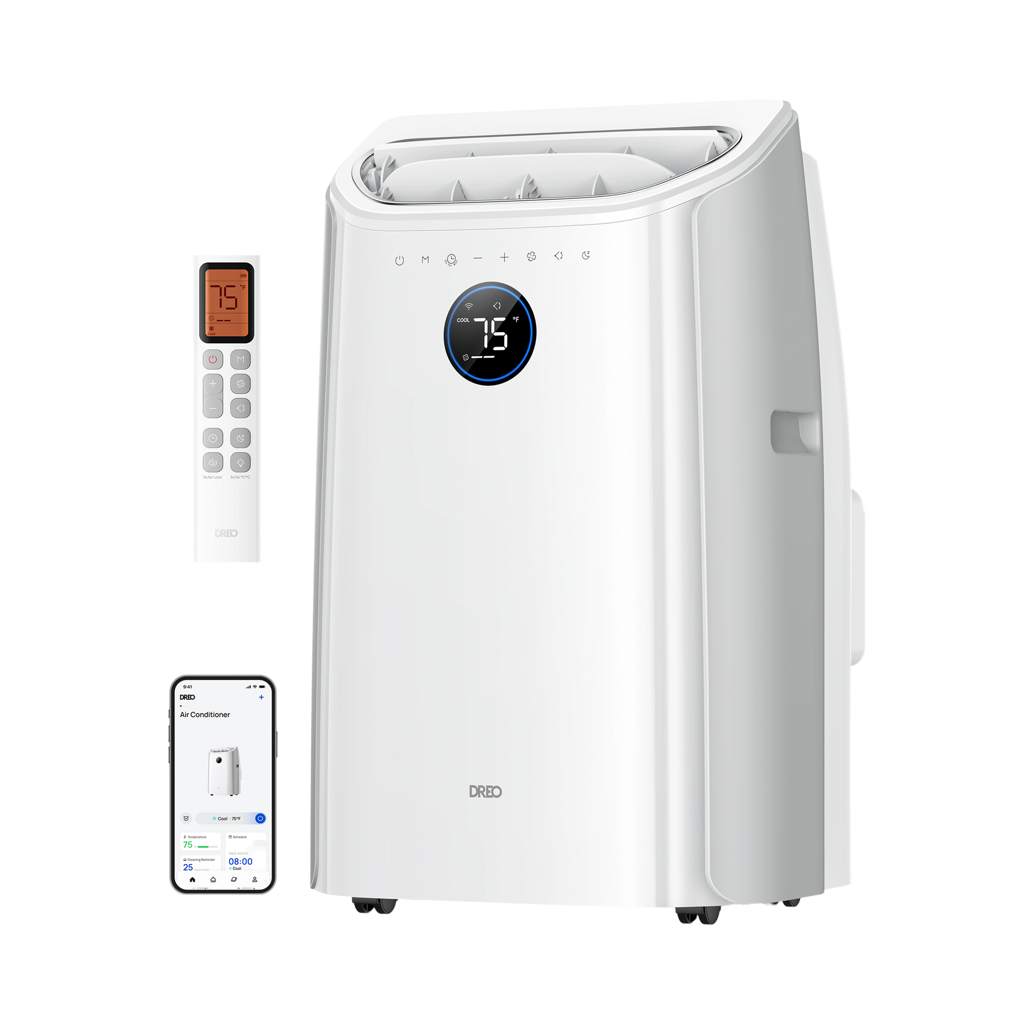 DREO Portable Air Conditioner 740S | 10000 BTU, Cools 400 sq ft