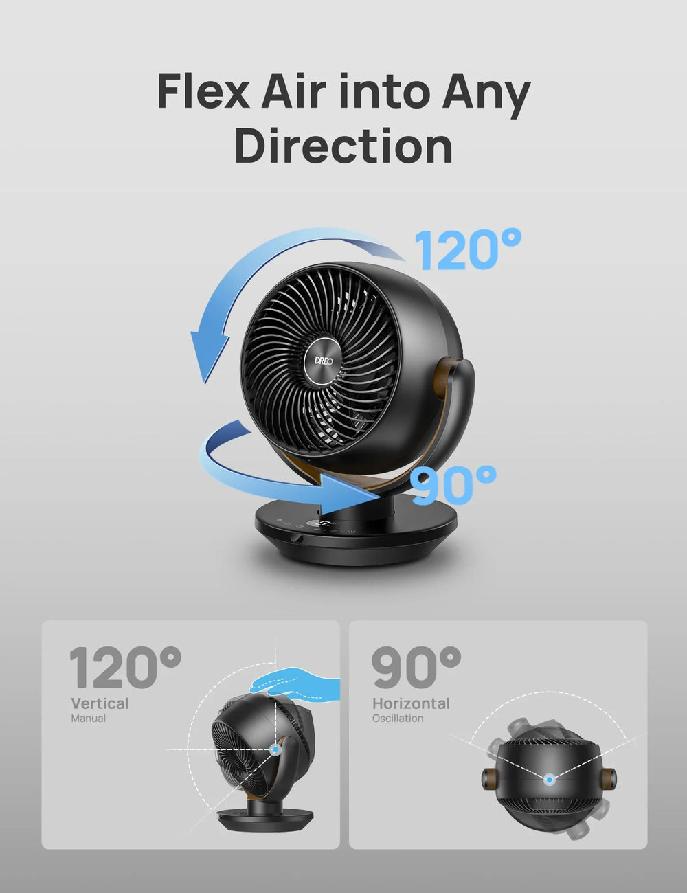 DREO TurboPoly™ Table Fan 315