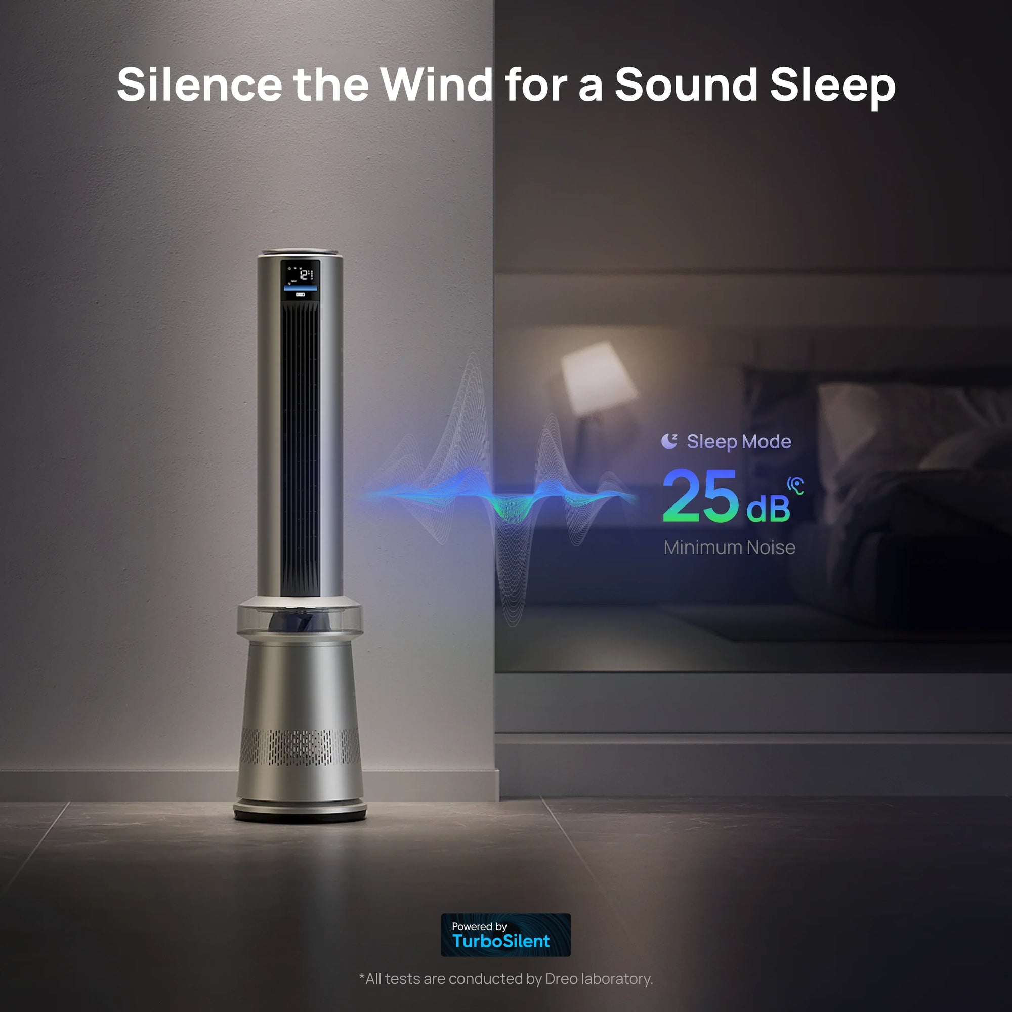 MC710S Air Purifying Tower Fan: Innovative Tower Fan with Built-in Air ...