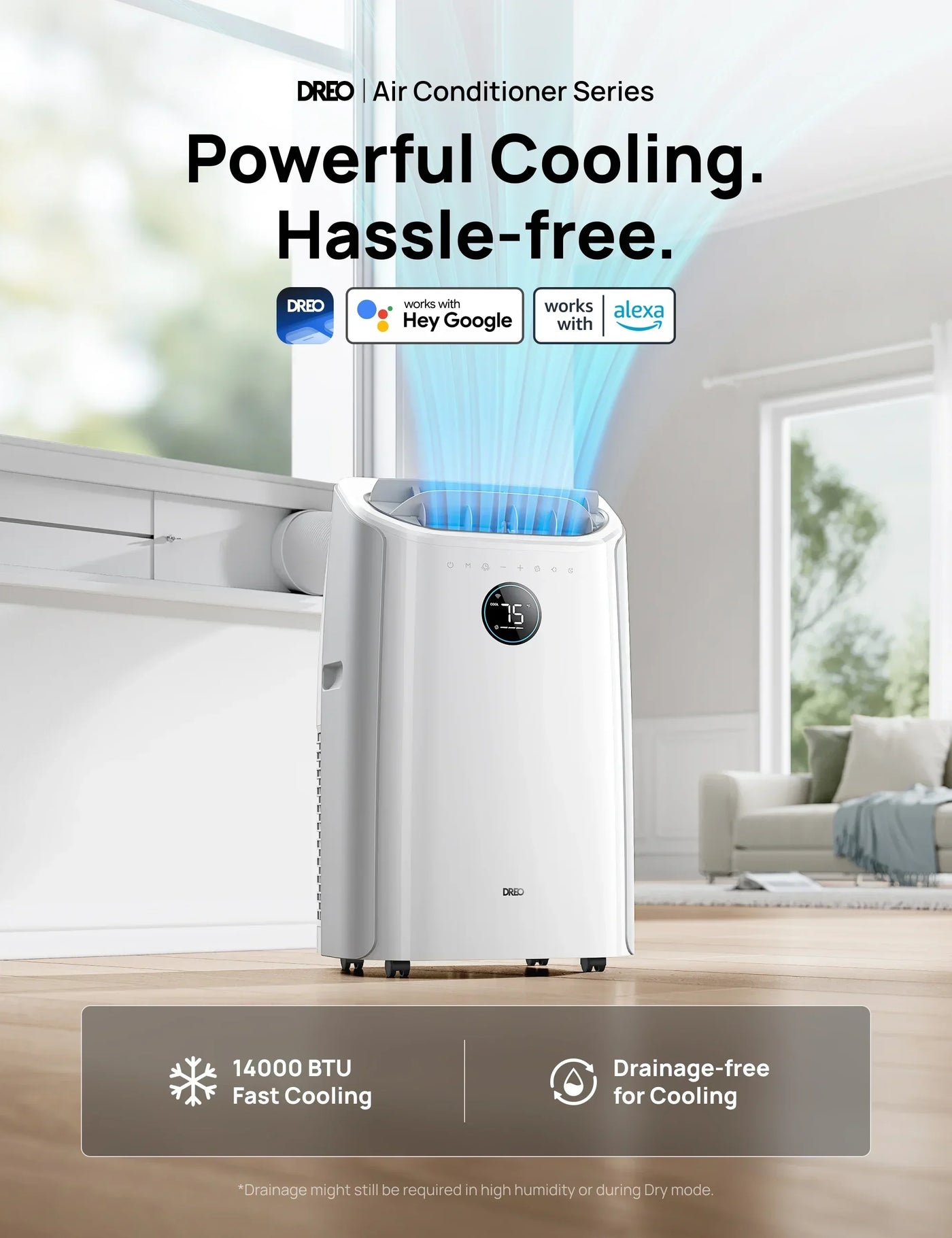 Smart Air Conditioner & Portable AC Units by Dreo: Cooler Air Solutions