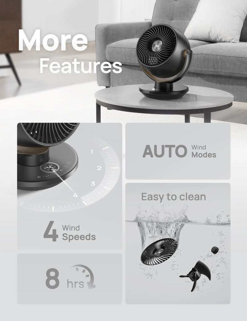 DREO TurboPoly™ Table Fan 315