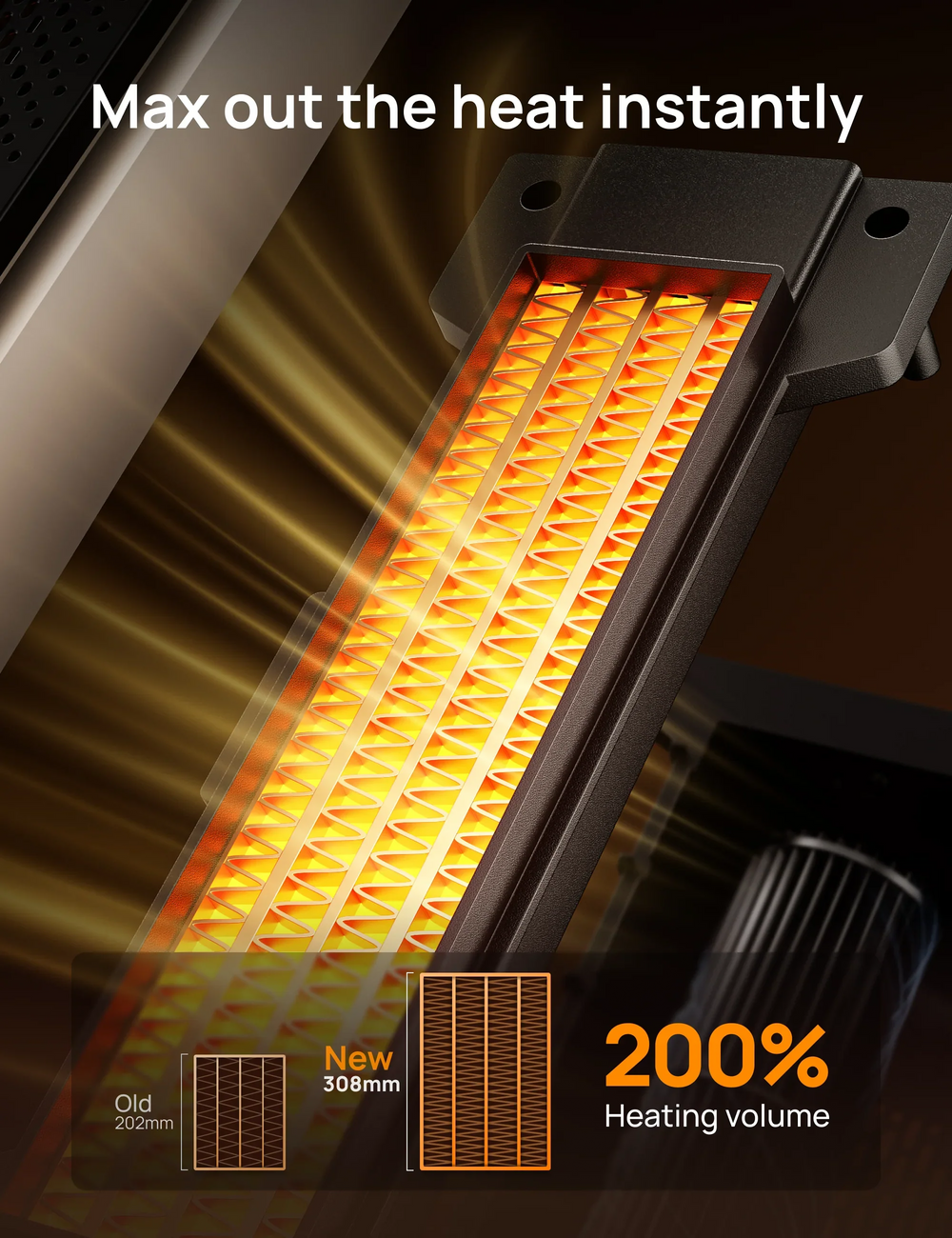 Space Heater Solaris Max (2nd. Gen.)