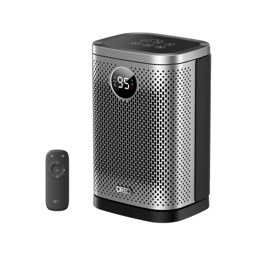 DREO 1500W Atom Core Portable Oscillating Ceramic Space Heater for Home ...